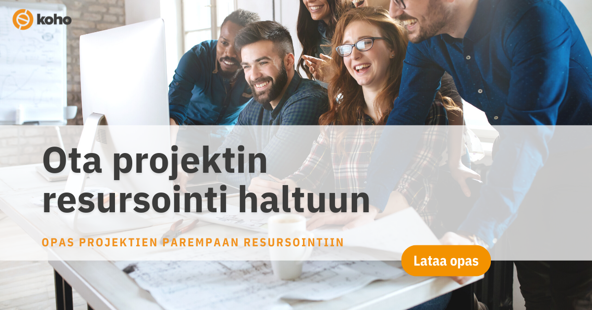 Opas projektien parempaan resursointiin | Koho Sales